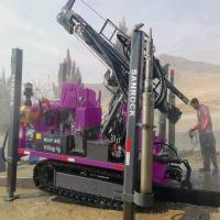 China Lifting Force 15T Crawler Water Well Drilling Rig Hydraulic Borehole Drilling Machine with Yuchai Engine for sale