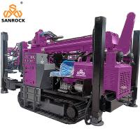 China Deep Water Drilling Equipment Crawler Water Well Drilling Rig with Hydraulic Controlling System for sale