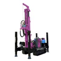 China Deep Water Drilling Equipment Crawler Water Well Drilling Rig with Hydraulic Controlling System for sale