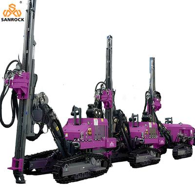 China Mining Drilling Rig Rock Borehole DTH Drilling Machine Portable Hydraulic Drilling Rig for sale