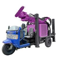 China Hydraulic Water Well Drilling Rig with 10-35m/h Penetration Rate and Diesel Engine for sale