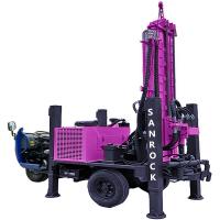 China Water Well Drilling Rig Hydraulic Water Well Drill Machine 200m Borehole Drilling Rig for sale