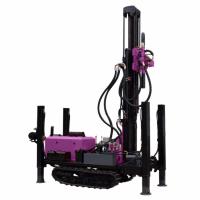 China Portable Water Well Drilling Equipment 180m Deep Hydraulic Water Well Drilling Rig for sale