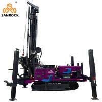 China 390m 500m Water Drilling Rig Crawler Water Well Drill Machine With Yuchai Engine for sale
