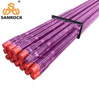 China API Thread Drill Pipe 76mm 2m Upsetting Process And Nitriding Treatment Drill Rod for sale