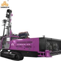 China Crawler Mining Drilling Rig Rock Blast Hole Drilling Machine 264KW Diesel Integrated Hydraulic Drilling Rig for sale