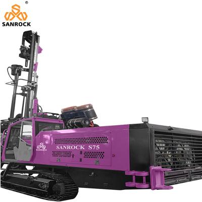 China Crawler Mining Drilling Rig Rock Blast Hole Drilling Machine 264KW Diesel Integrated Hydraulic Drilling Rig for sale