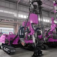 China 40KN Mining Drilling Rig Machine Integrated DTH Drilling Equipment Hydraulic Drilling Rig for sale