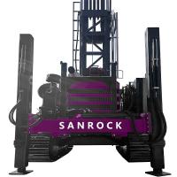 China 700m Deep Water Well Drilling Rig Hydraulic Well Drilling Rig Machine Portable  Engine for sale