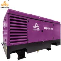 China Stationary Air Compressor Screw 410kw Diesel Mining Air Compressor Machine for sale