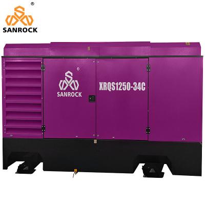 China 1750rpm Speed High Pressure Screw Air Compressor Portable Air Compressor Machine for Water Well for sale