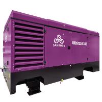 China Lubricated Diesel Screw Air Compressor Machine Mobile Air Compressor Speed 1750rpm Rotary Screw Air Compressor for sale