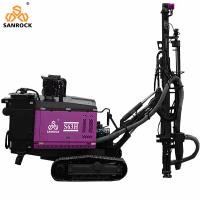 China Mining Rock Blast Hole Drilling Rig Power 194kw Crawler DTH Drilling Machine Hydraulic Drilling Rig for sale