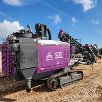 China Hydraulic Drilling Rig Equipment Lifting Force 25KN DTH Drilling Rig Mining Borehole Drilling Machine for sale