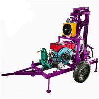 China High Drilling Efficiency Portable Water Well Drill Machine for Rotary Drilling Operation for sale