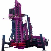 China Water Well Drill Rig With Centrifugal Pump Portable Reverse Circulation Truck Mounted Drill Rig for sale