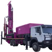 China Truck Mounted Water Well Drilling Rig 132KW Diesel Reverse Circulation Borehole Drilling Rig Machine for sale