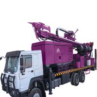 China Hydraulic Water Well Drilling Rig Lifting Force 22T/25T/47T/57T Truck Mounted RC Drilling Rig Machine for sale