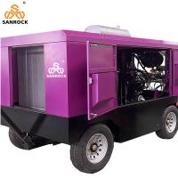 China Portable Screw Air Compressor Machine Power 194kw Mining Screw Air Compressor Diesel Air Compressor for sale
