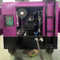 China Screw Air Compressor Working Pressure 20bar Diesel Air Compressor Screw Type Portable Air Compressor Machine for sale