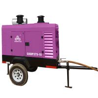 China Rotary Screw Air Compressor 93KW Diesel Small Air Compressor Machine Industrial Screw Air Compressor for sale