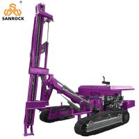 China Crawler Drilling Rig Lifting Force 25KN Hydraulic DTH Drilling Rig Mining Down The Hole Drilling Machine for sale