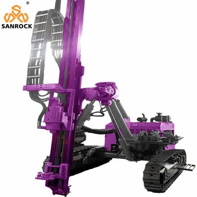 China Mining DTH Drilling Rig 30m Borehole Crawler Drilling Machine Hydraulic Down The Hole Drill Rig for sale