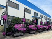 China Mining DTH Drilling Rig 30m Borehole Crawler Drilling Machine Hydraulic Down The Hole Drill Rig for sale