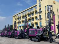 China Mining DTH Drilling Rig 30m Borehole Crawler Drilling Machine Hydraulic Down The Hole Drill Rig for sale