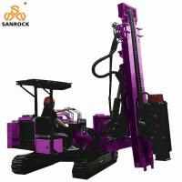 China Solar Pile Driver Machine Guardrail Pile Drilling Rig Construction Machinery Photovoltaic Hydraulic Pile Driver for sale