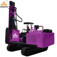 China Solar Photovoltaic Pile Drilling Machine Hydraulic Static Pile Driver Vibratory Hammer Pile Driver Machine for sale