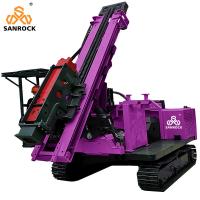 China Solar Photovoltaic Pile Drilling Machine Hydraulic Static Pile Driver Vibratory Hammer Pile Driver Machine for sale