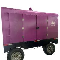 China Screw Air Compressor High Performance Mobile Air Compressor Machine Rotary Screw Type Air Compressor for sale
