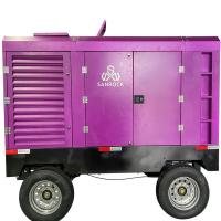 China Screw Air Compressor Machine Diesel Power 194kw Screw Drive Air Compressor Mobile Air Compressor for sale for sale