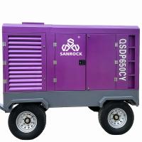 China Screw Air Compressor Machine High Pressure Air Screw Compressor Water Well Portable Diesel Air Compressor for sale