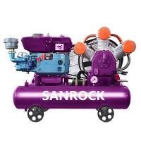 China Compact Air Compressor 3 Cylinder Belt Driven Air Compressor Industrial Piston Air Compressor Machine for sale
