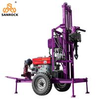 China Water Well Borehole Drilling Rig Hydraulic Drilling Rig Trailer Mounted Water Well Drilling Rigs for sale