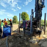 China Depth 1000m Water Well Drilling Rig Crawler Drilling Rig Hydraulic Water Drilling Rig Machine for sale