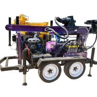 China Water Well Drill Rig Small Water Drilling Machine Easy to Operate Hydraulic Well Drilling Rig for sale