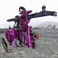 China Surface Drilling Machine Mining DTH Drilling Rig Rotate Speed 180r/min Crawler Drilling Rig for sale