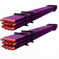 China Integral Drill Rod API 2 3/8 REG Threaded Drill Rod Friction Welding DTH Drill Pipe for sale