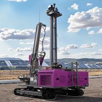 China Pile Driving Equipment Groundwork Solar Pile Drilling Rig Hydraulic Screw Pile Driver for sale