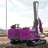 China Pile Driving Equipment Groundwork Solar Pile Drilling Rig Hydraulic Screw Pile Driver for sale