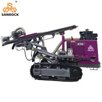 China Hydraulic DTH Drilling Rig 50m Depth Blast Hole Portable Down The Hole Drilling Machine for sale