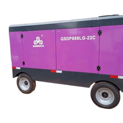China Rotary Screw Air Compressor Power 221 KW Low Noise Screw Air Compressor Machine for sale