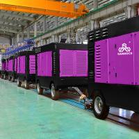 China Mini Rotary Screw Air Compressor High Performance  Mobile Air Compressor Screw Type for sale