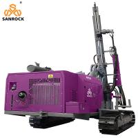 China Surface Drilling Rig Crawler Borehole Drilling Rig Lifting Force 27KN Anchor Drilling Machine for sale