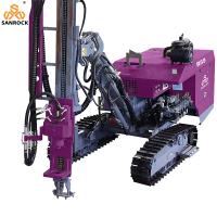 China Surface Drilling Rig Crawler Borehole Drilling Rig Lifting Force 27KN Anchor Drilling Machine for sale
