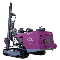 China Hard Rock Drilling Machine Rotary Borehole 50m Depth Crawler Drilling Rig Equipment for sale