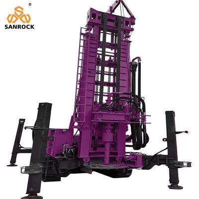 China Water Well Drilling Rig With Mud Pump Rotary Borehole Drilling Equipment Deep Water Well Drilling Machine for sale